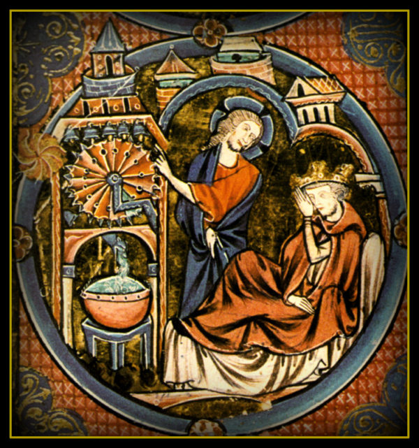 Une clepsydre, horloge à eau – Olivier Cébe